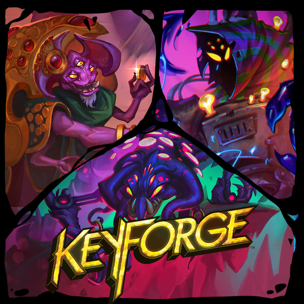ArtStation - KeyForge • Æmber Skies