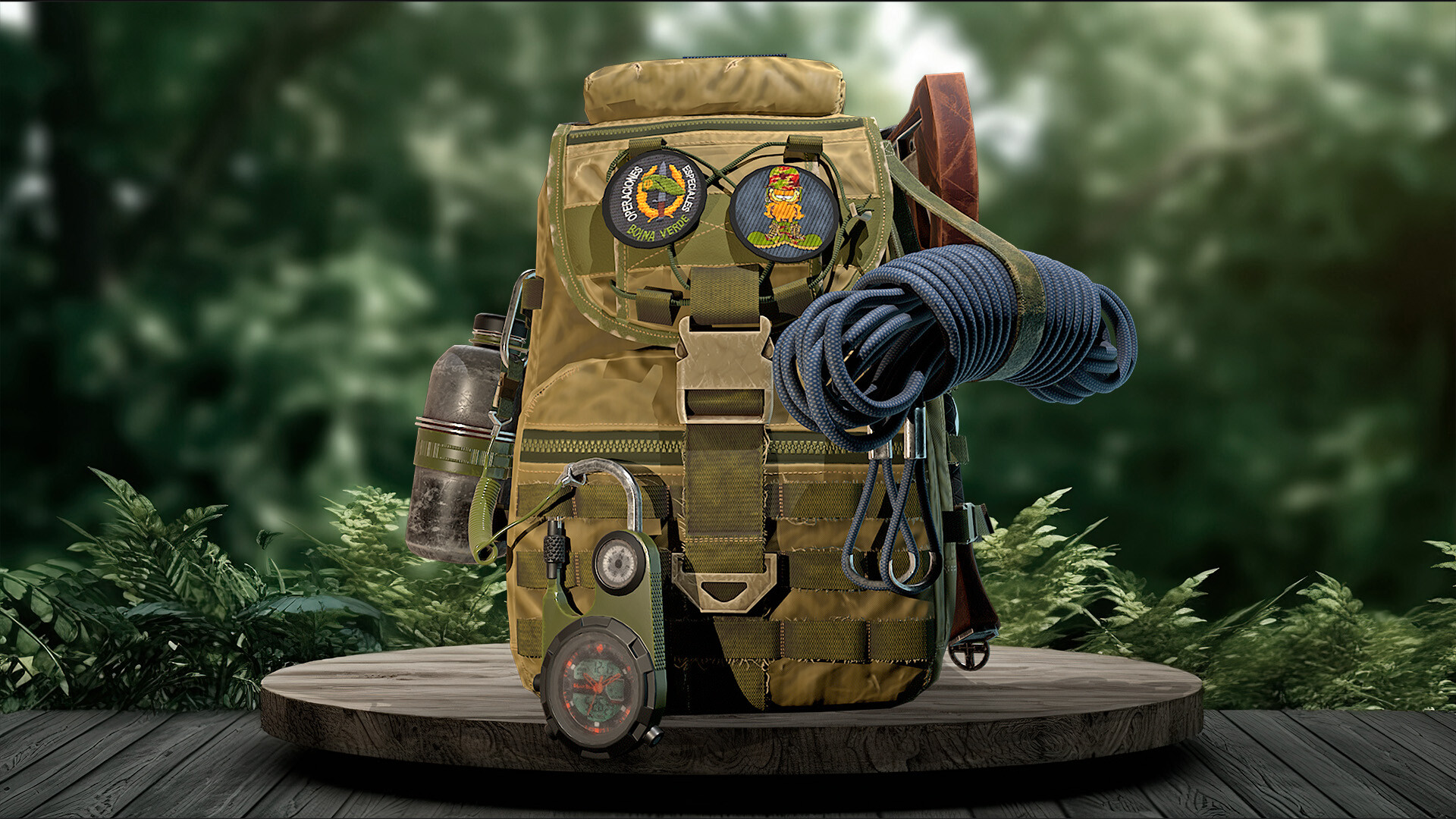ArtStation - MILITARY BACKPACK