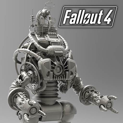 ArtStation - Fallout 4 Protectron