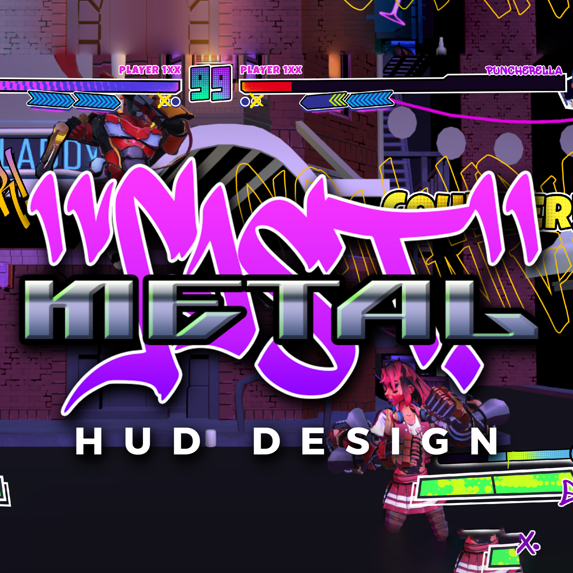 ArtStation - HUD - Metal Fist