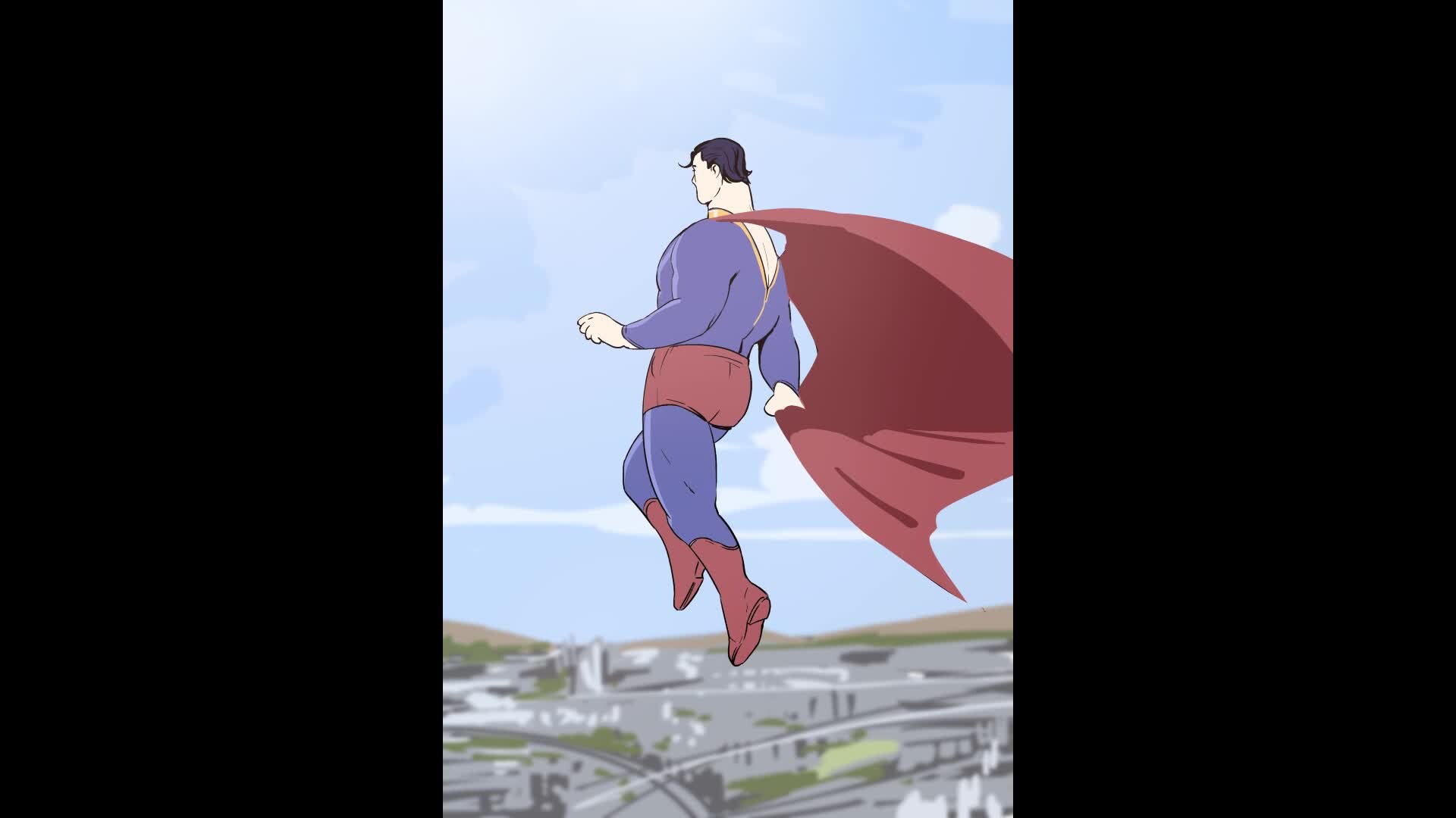 ArtStation - superman design for animation