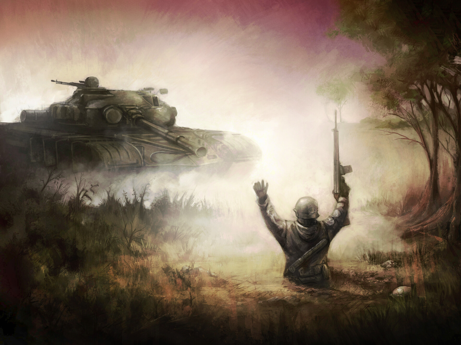 ArtStation - TNO: Second West Russian War - Loading Screen