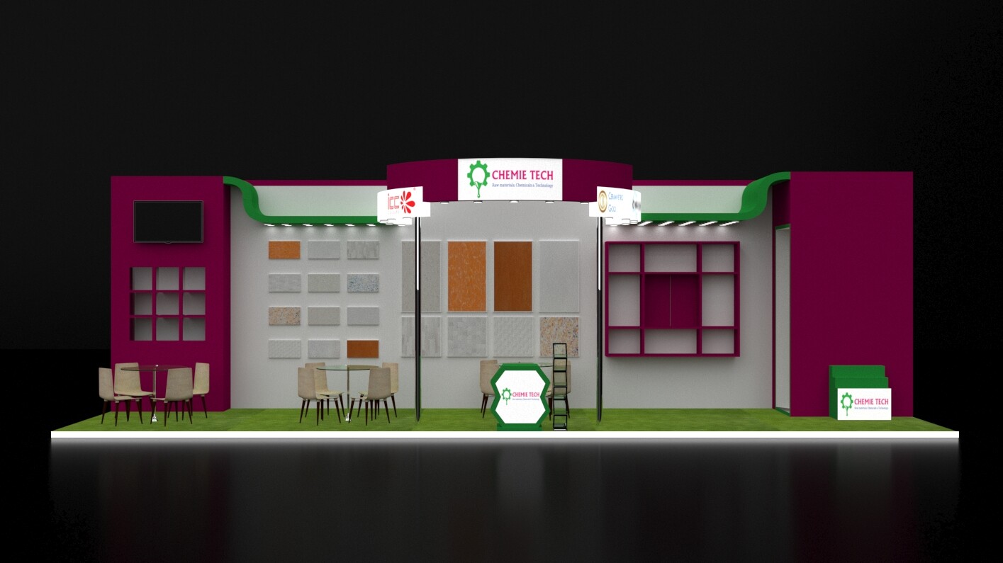 ArtStation - 3D Booth Design