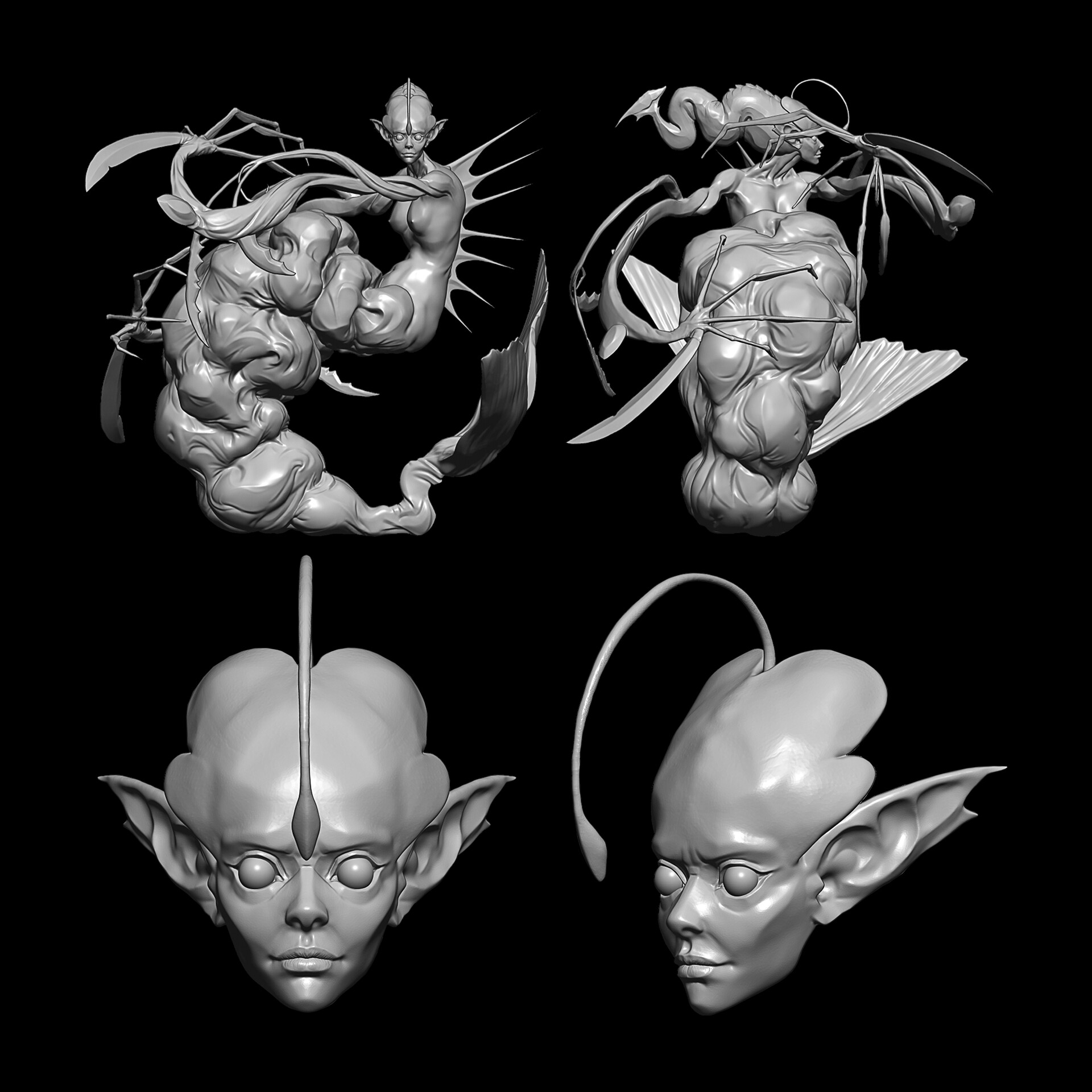 ArtStation - Siren of the Deep