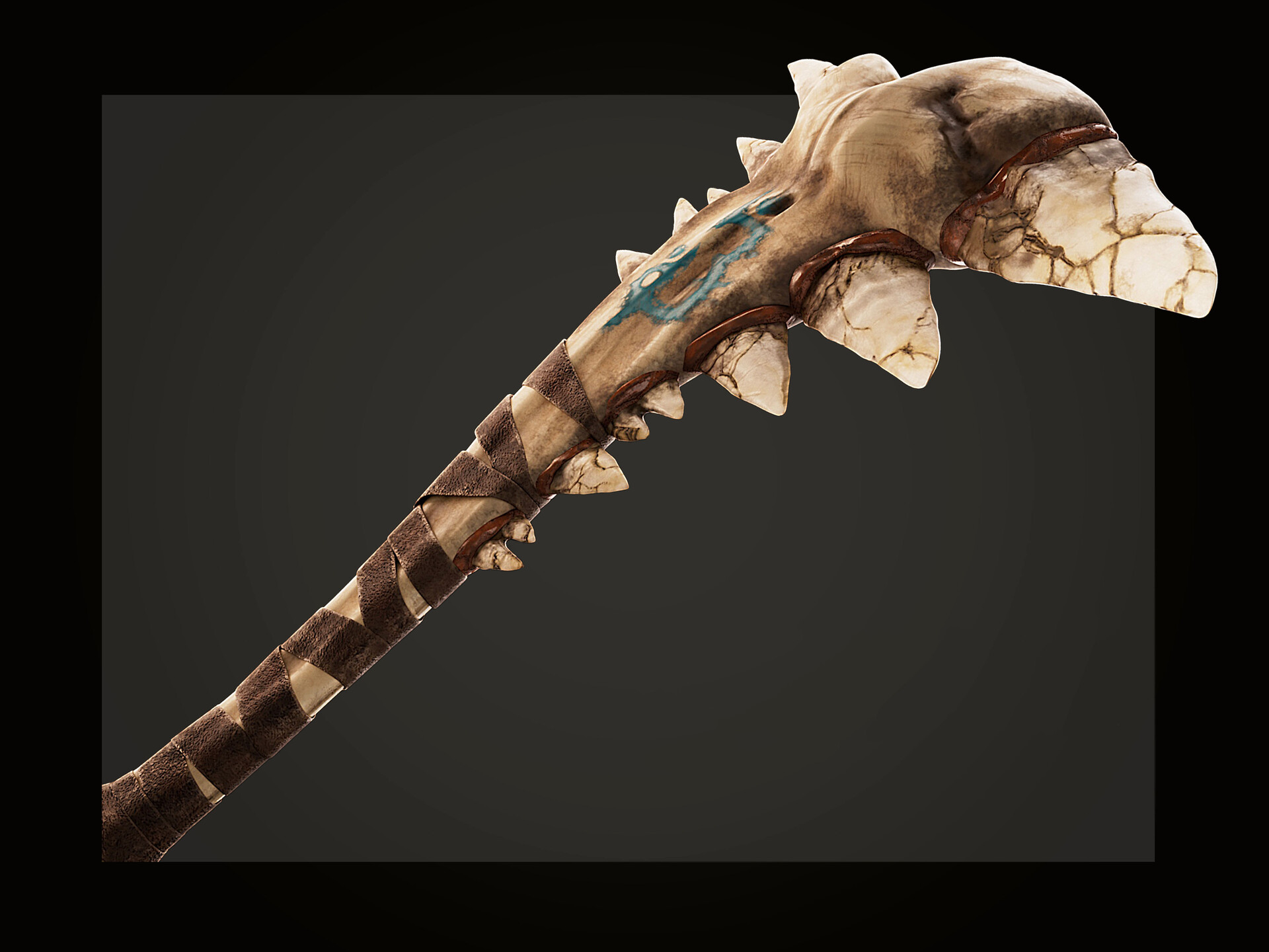 ArtStation - Savage Bone Axe