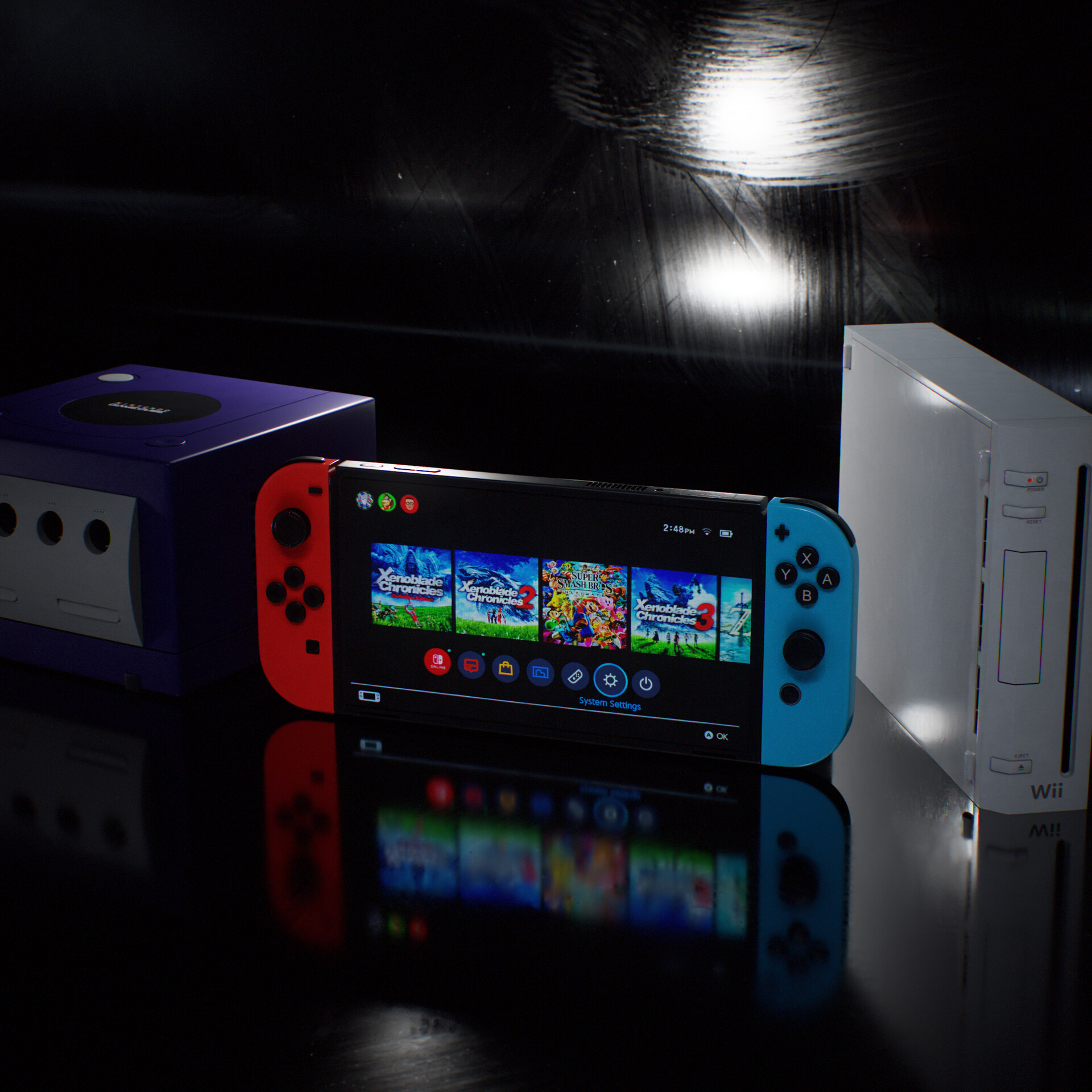 ArtStation - Favorite Nintendo Consoles
