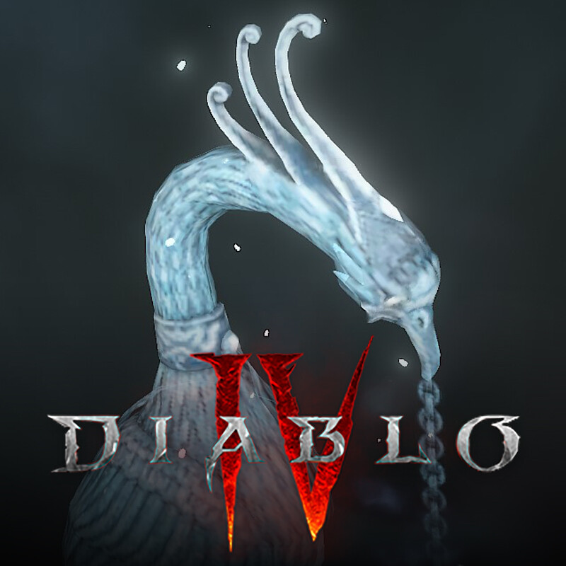 ArtStation - Diablo IV - Peacock's Rebirth - Store Headstone