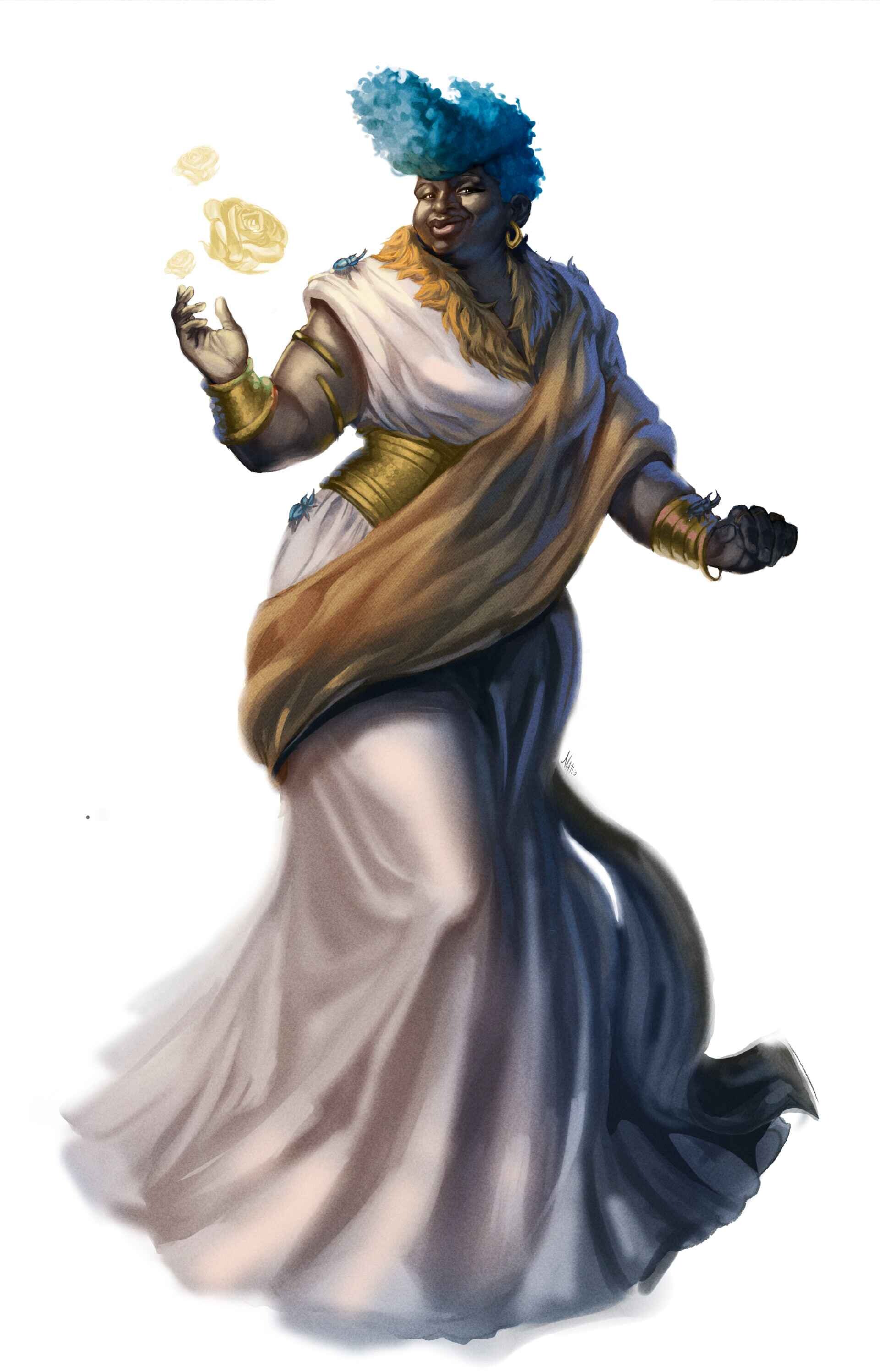 ArtStation - Geb, goddess of fertility.