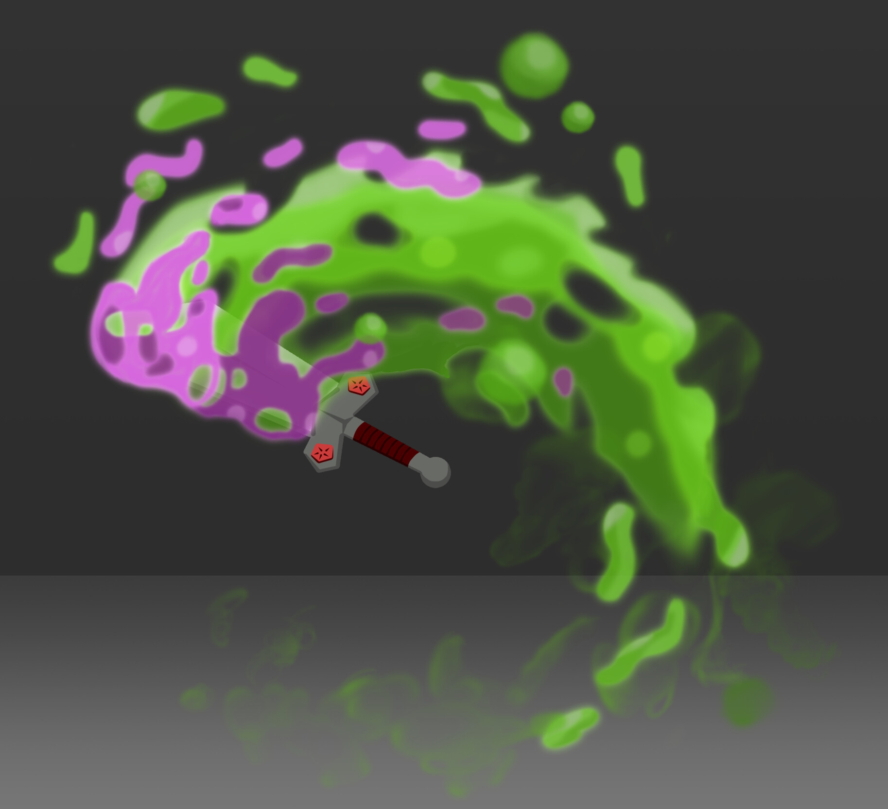 ArtStation - Poison Slash & Impact