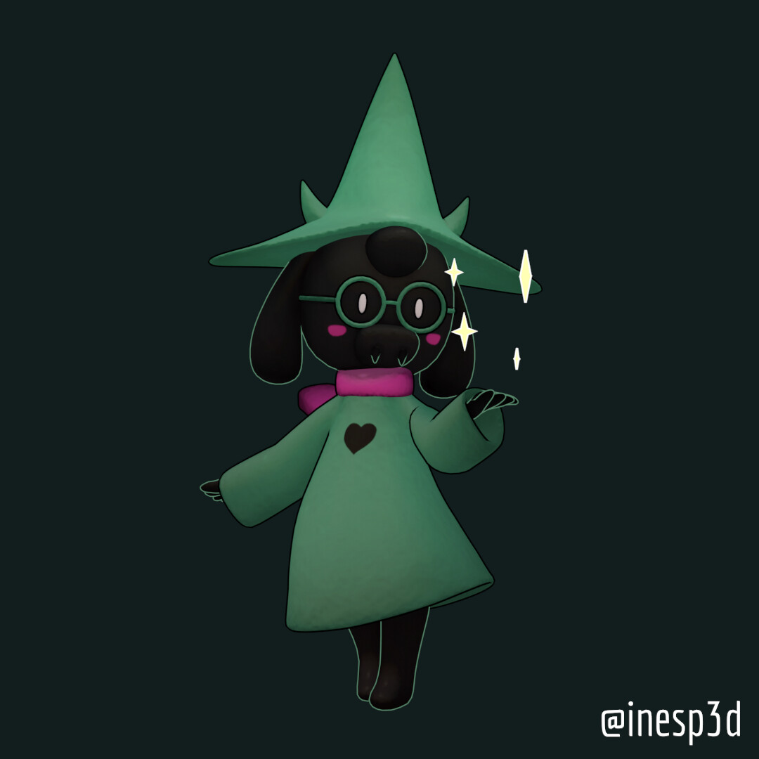 ArtStation - Deltarune: Ralsei