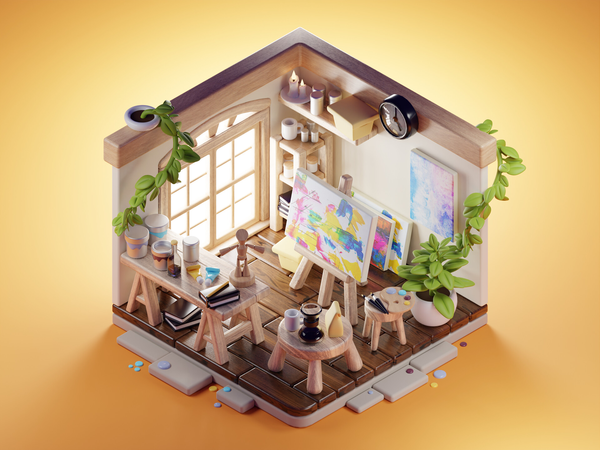 ArtStation - Art Room