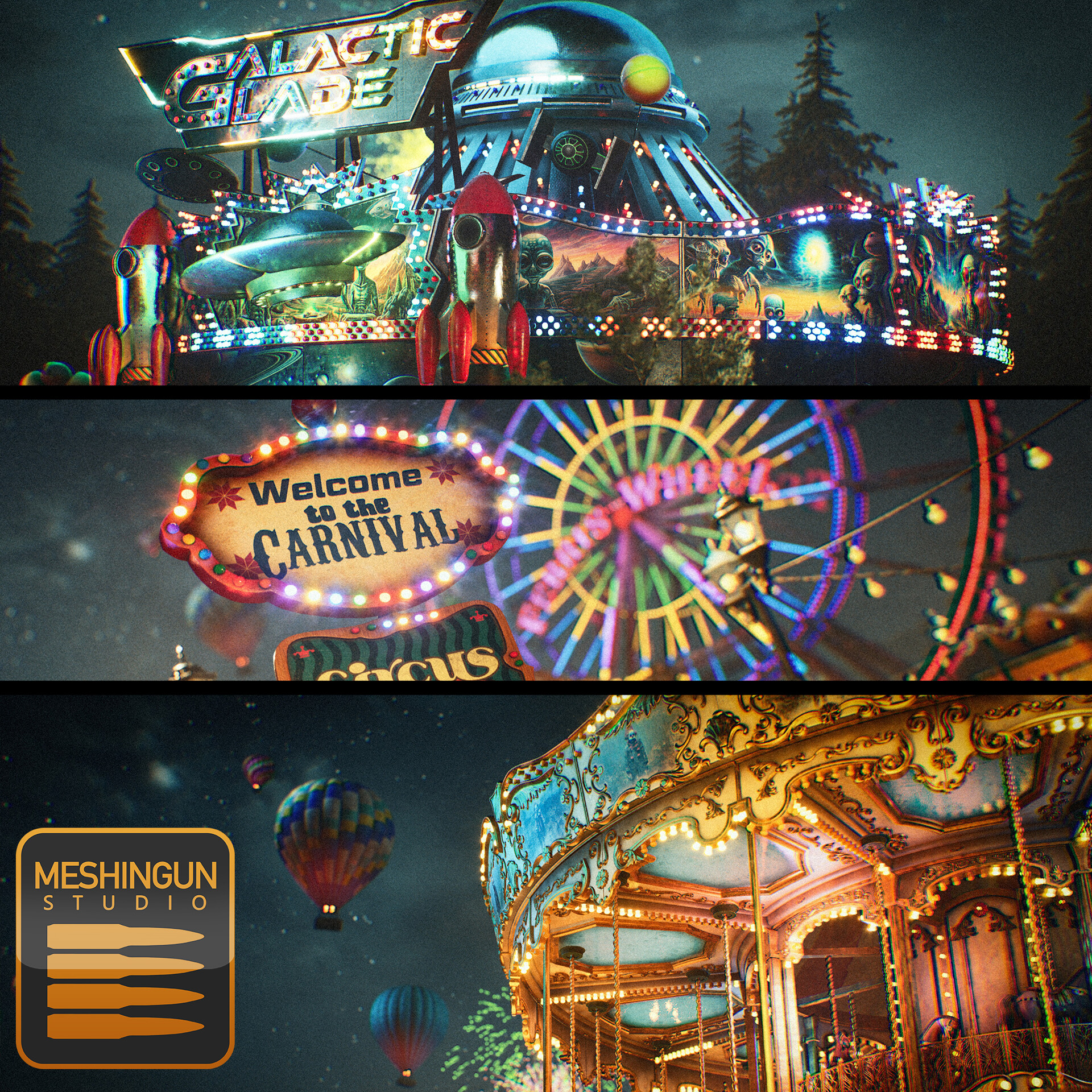 ArtStation - WELCOME TO THE CARNIVAL