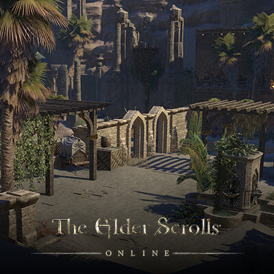 ArtStation - The Elder Scrolls Online - Battlegrounds: Shehai Waystation