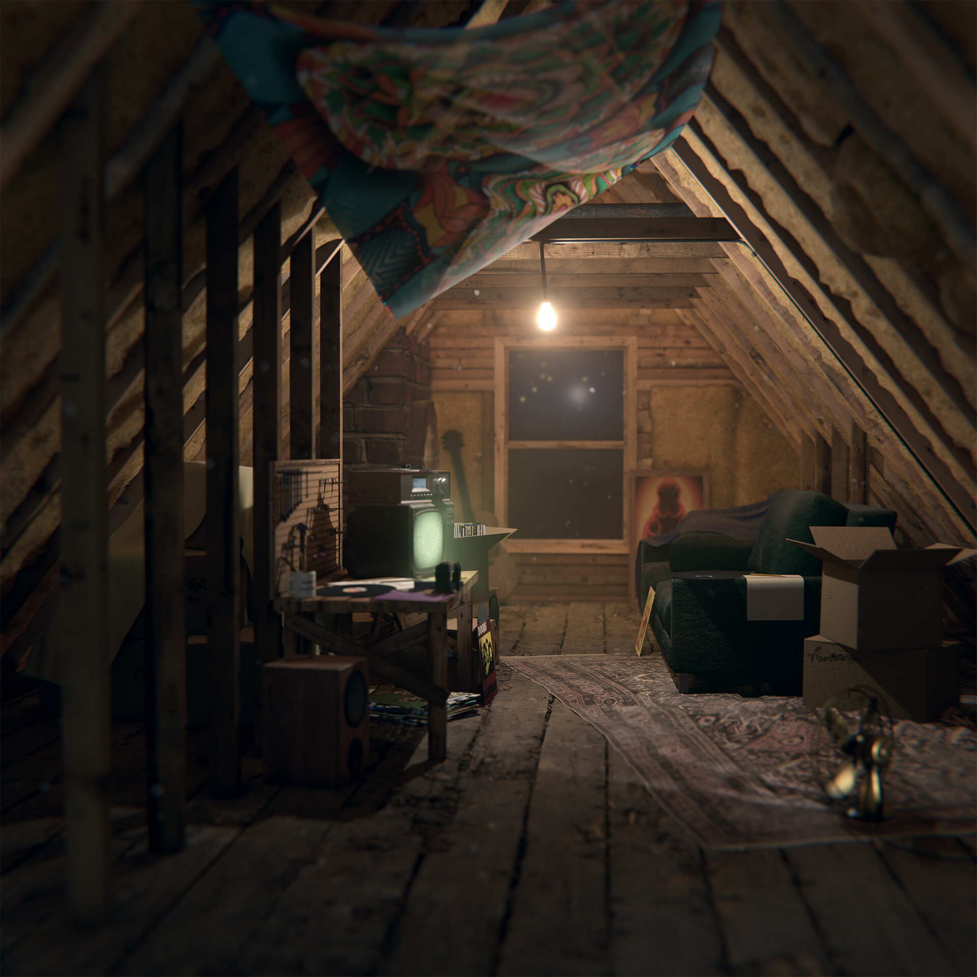 ArtStation - The Attic