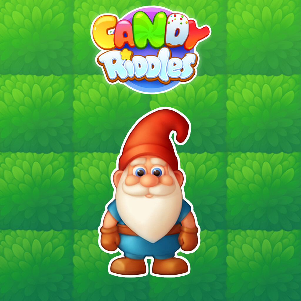 ArtStation - Candy Riddles: Gnome garden