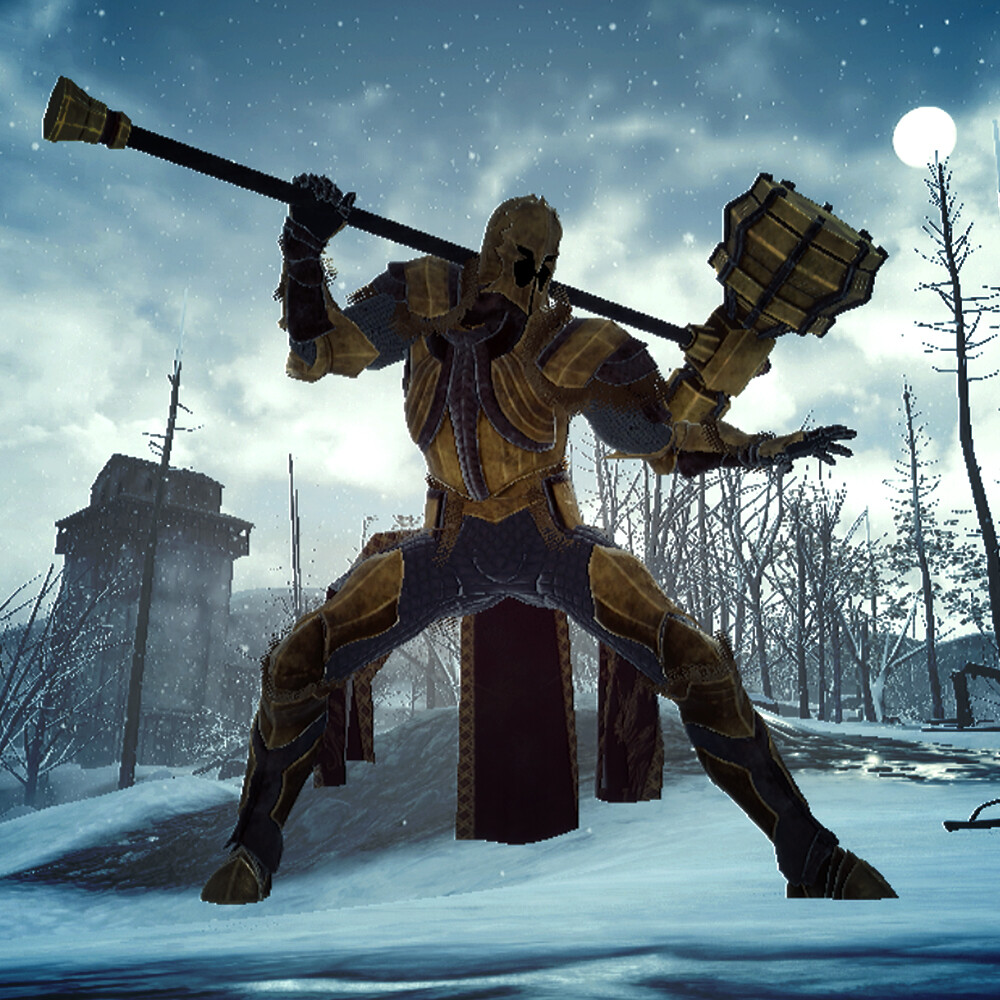 ArtStation - Knight Gameplay Anim