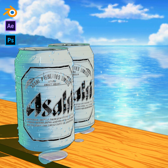 ArtStation - Beach Side Beer