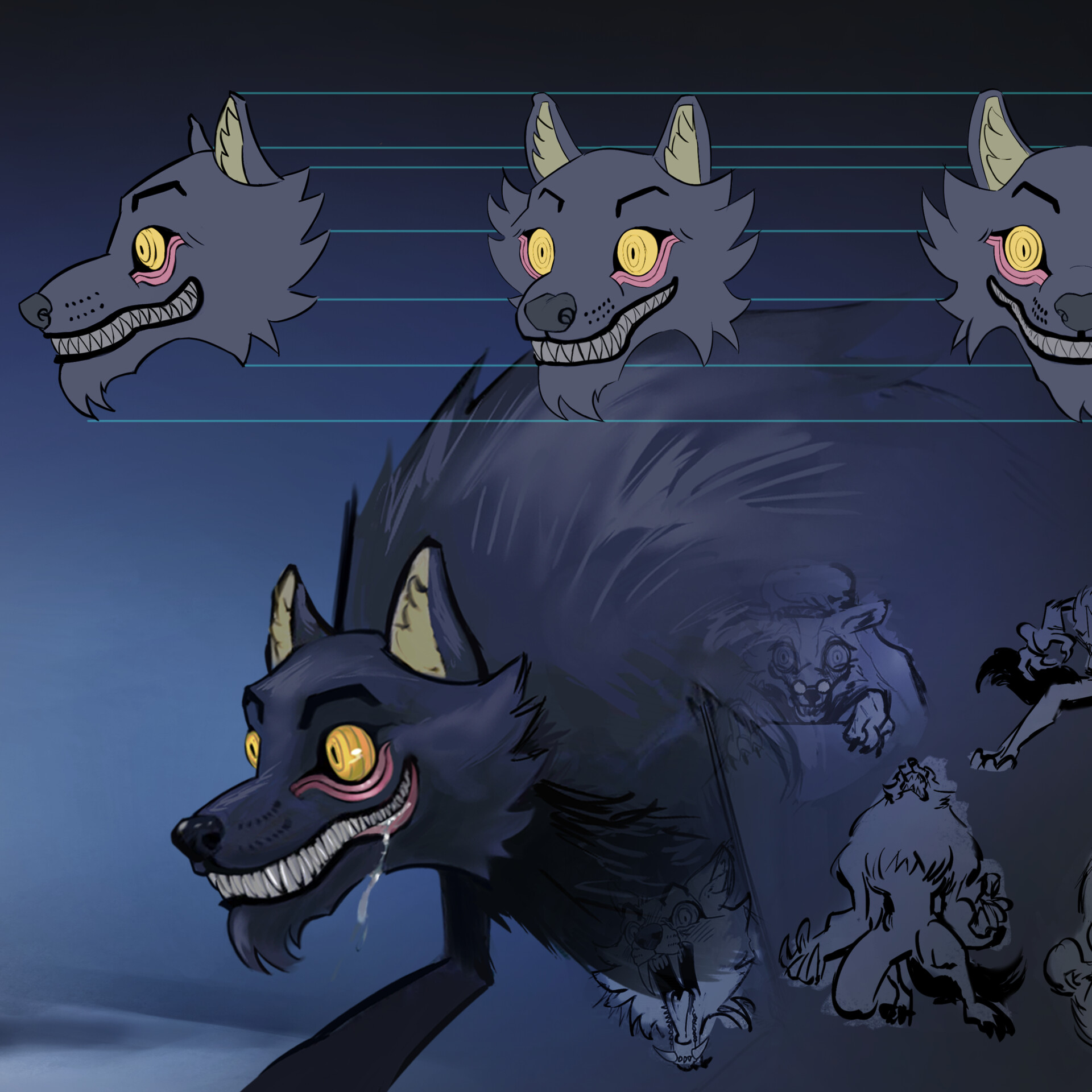 ArtStation - Big Bad Wolf