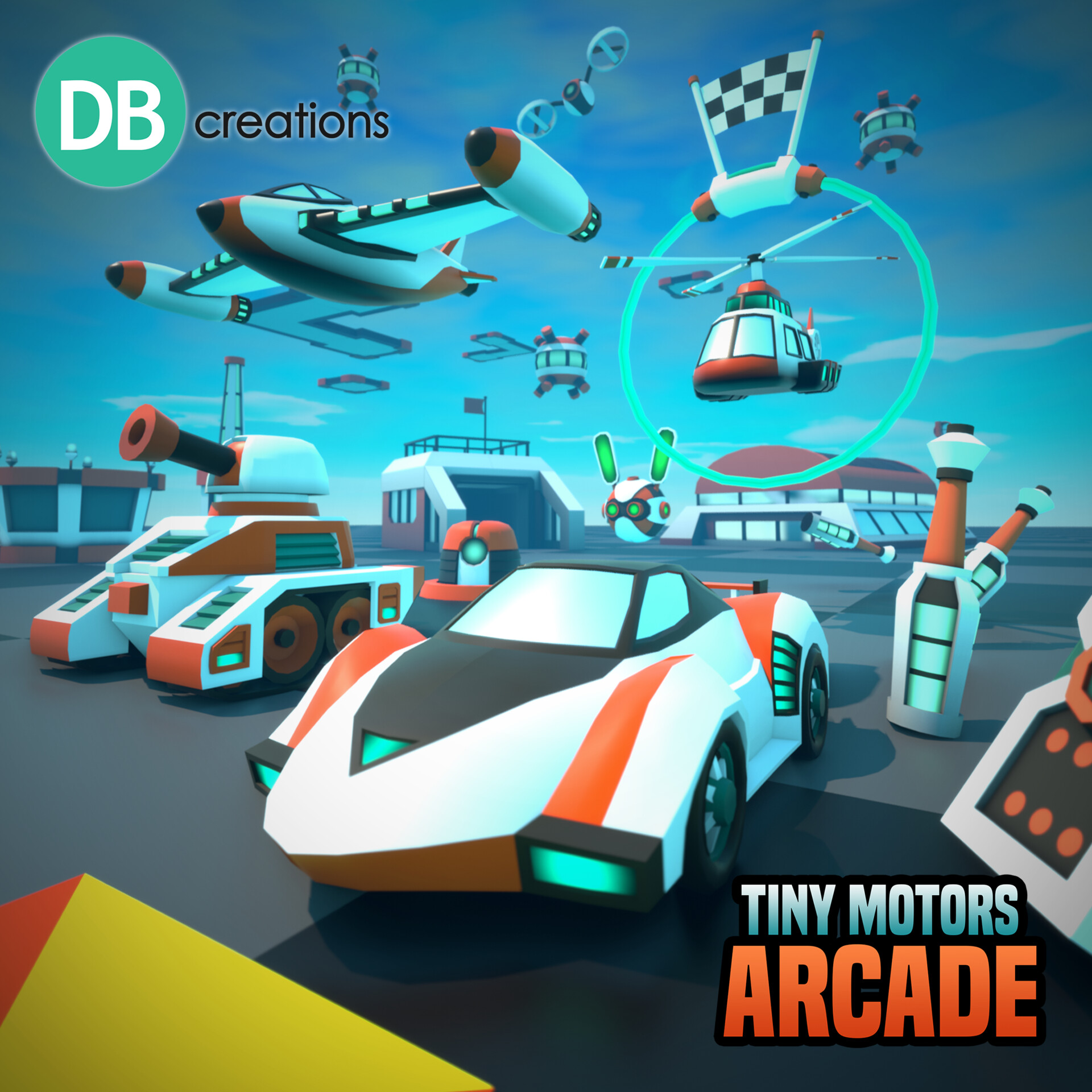 ArtStation - Tiny Motors Arcade Models