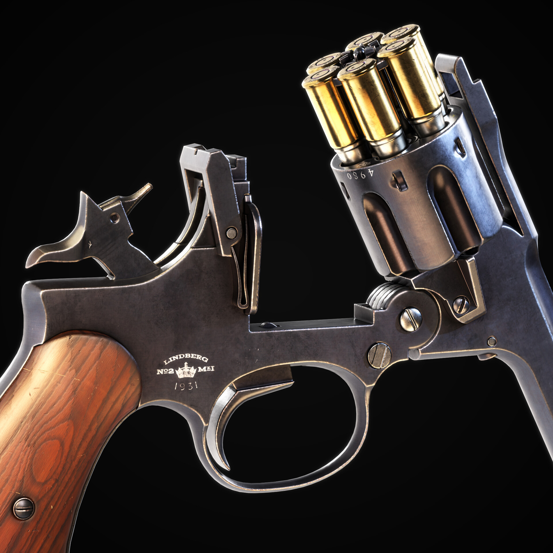 ArtStation - Enfield Revolver