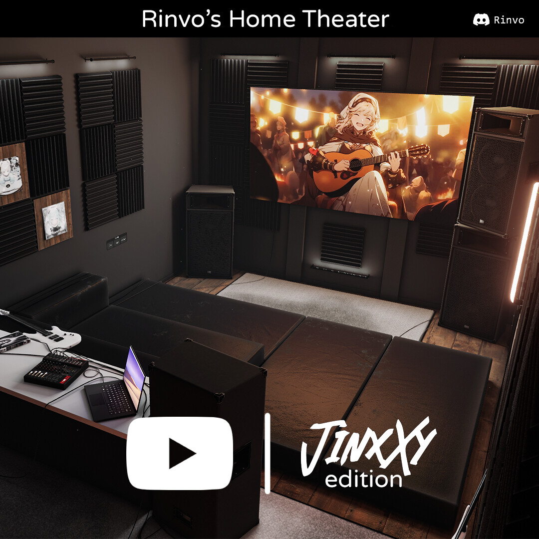 ArtStation - Rinvo's Home Theater