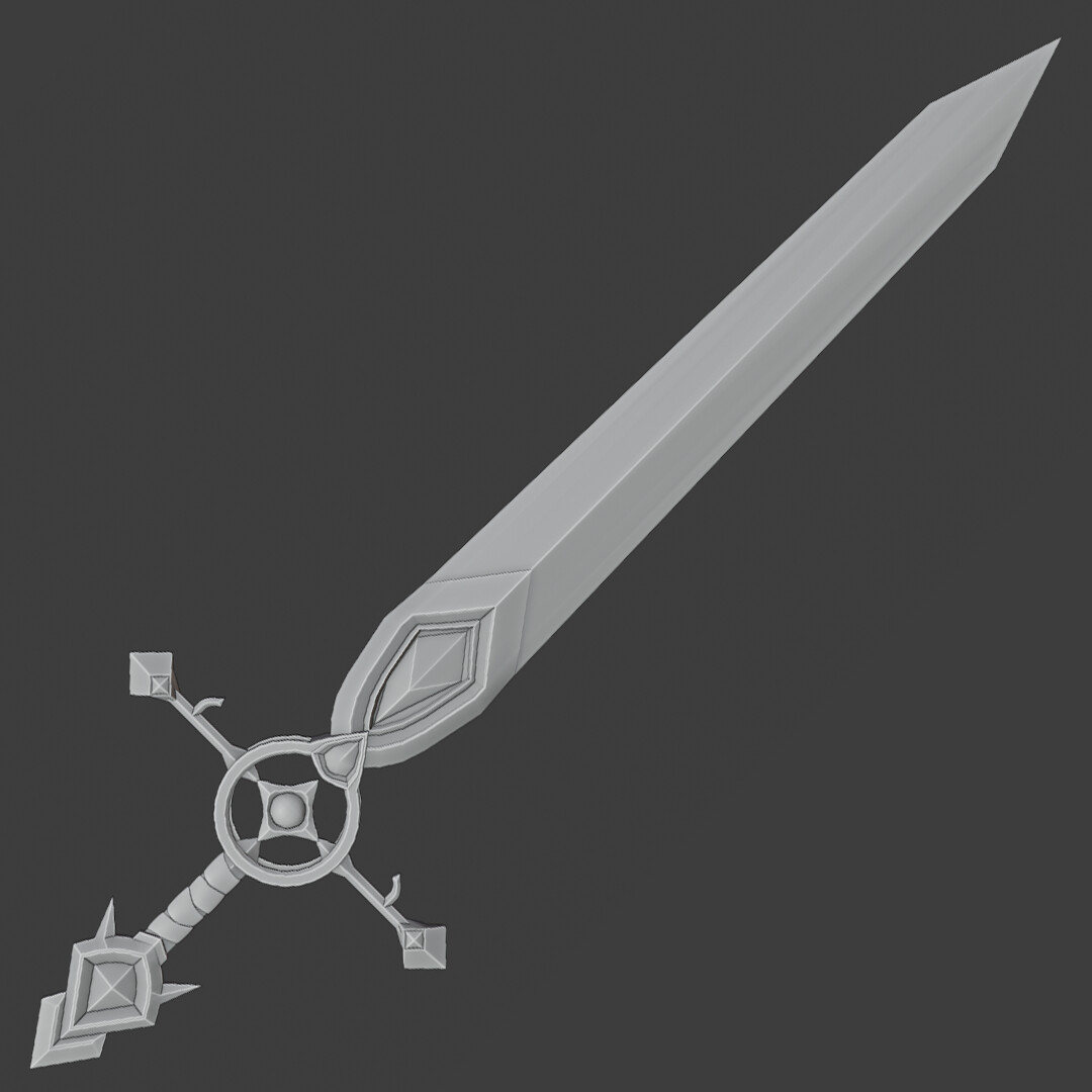 ArtStation - 3D Sword - Model