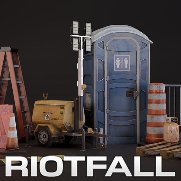ArtStation - FPS Assets : RIOTFALL