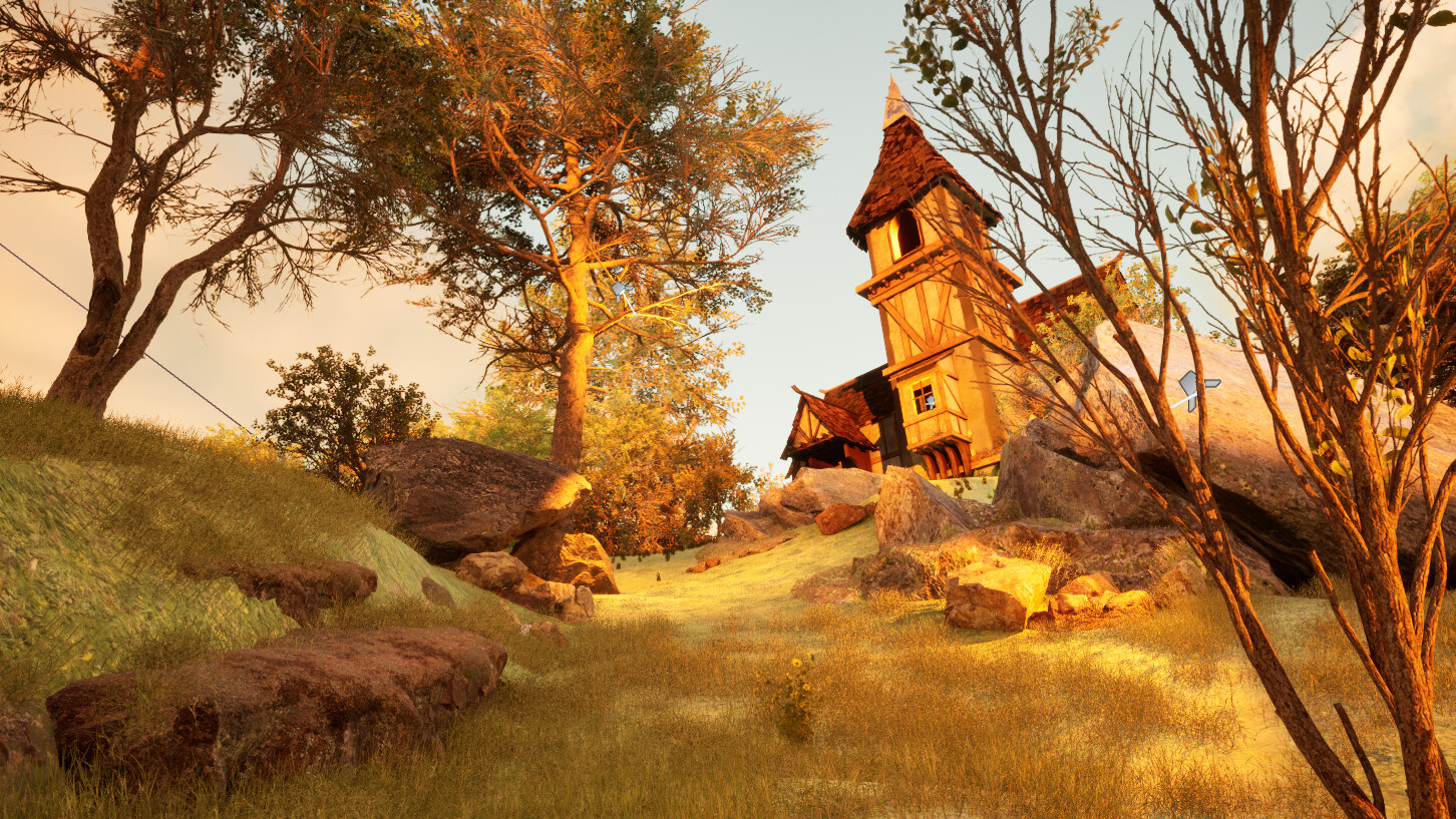 ArtStation - Secluded Castle