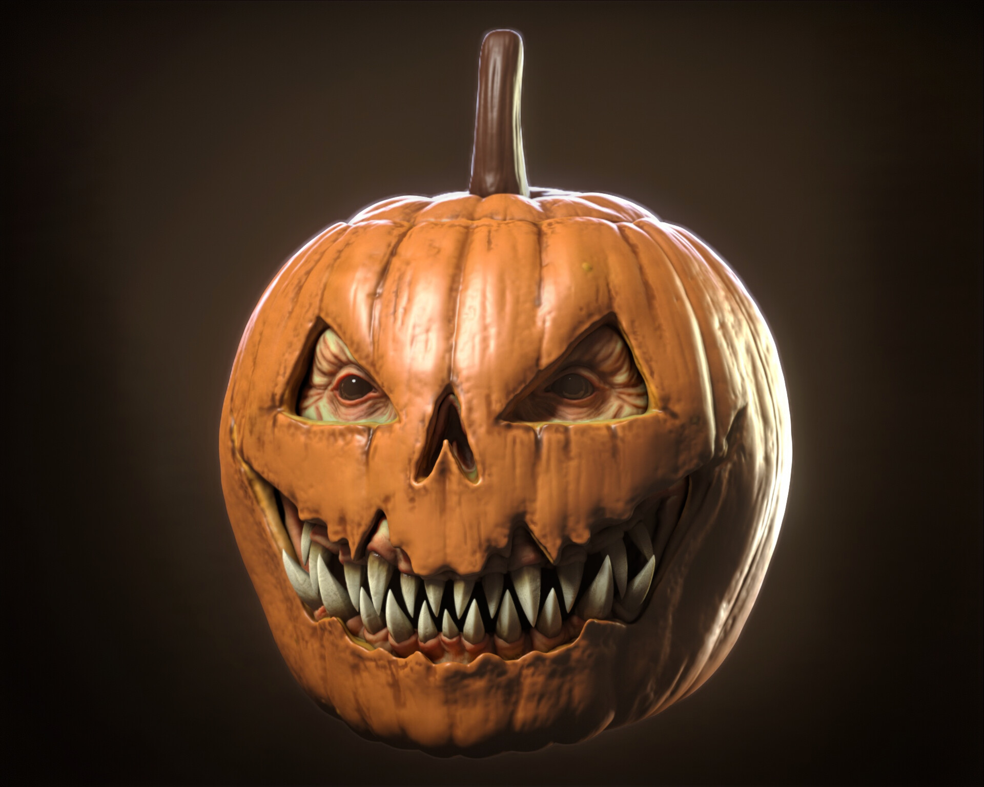 ArtStation - Pumpkin Creature