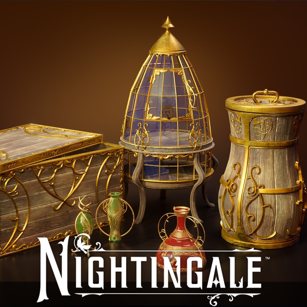 ArtStation - Nightingale - Props