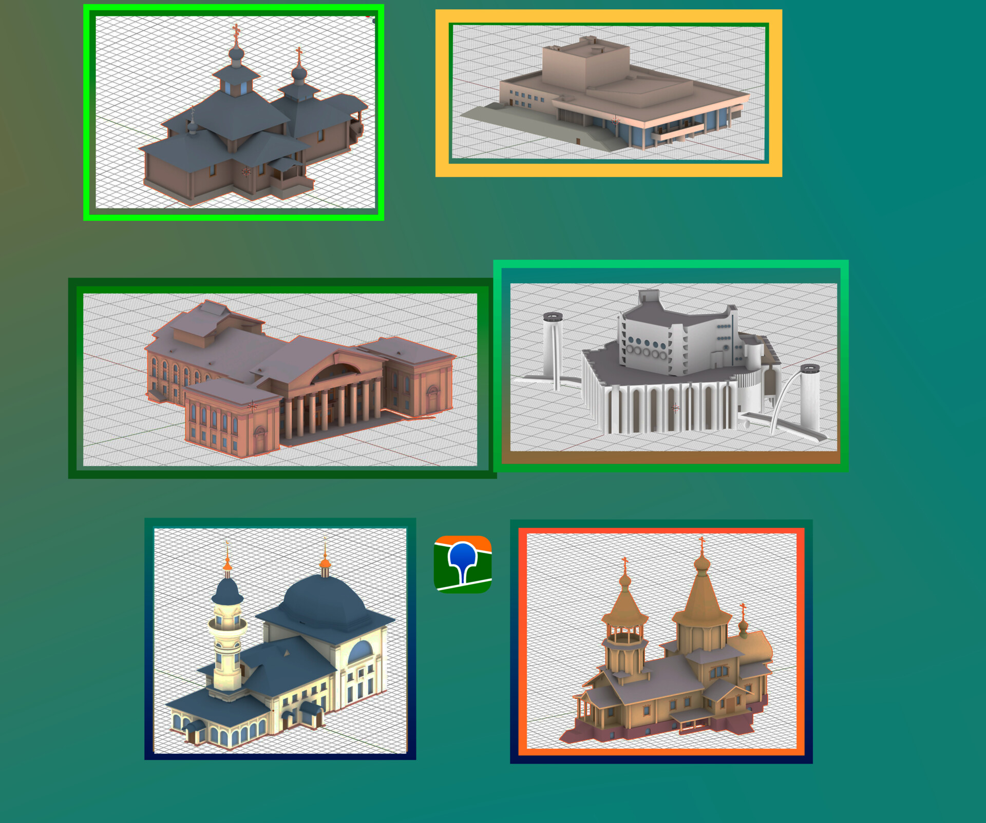 ArtStation - Work for 2gis maps