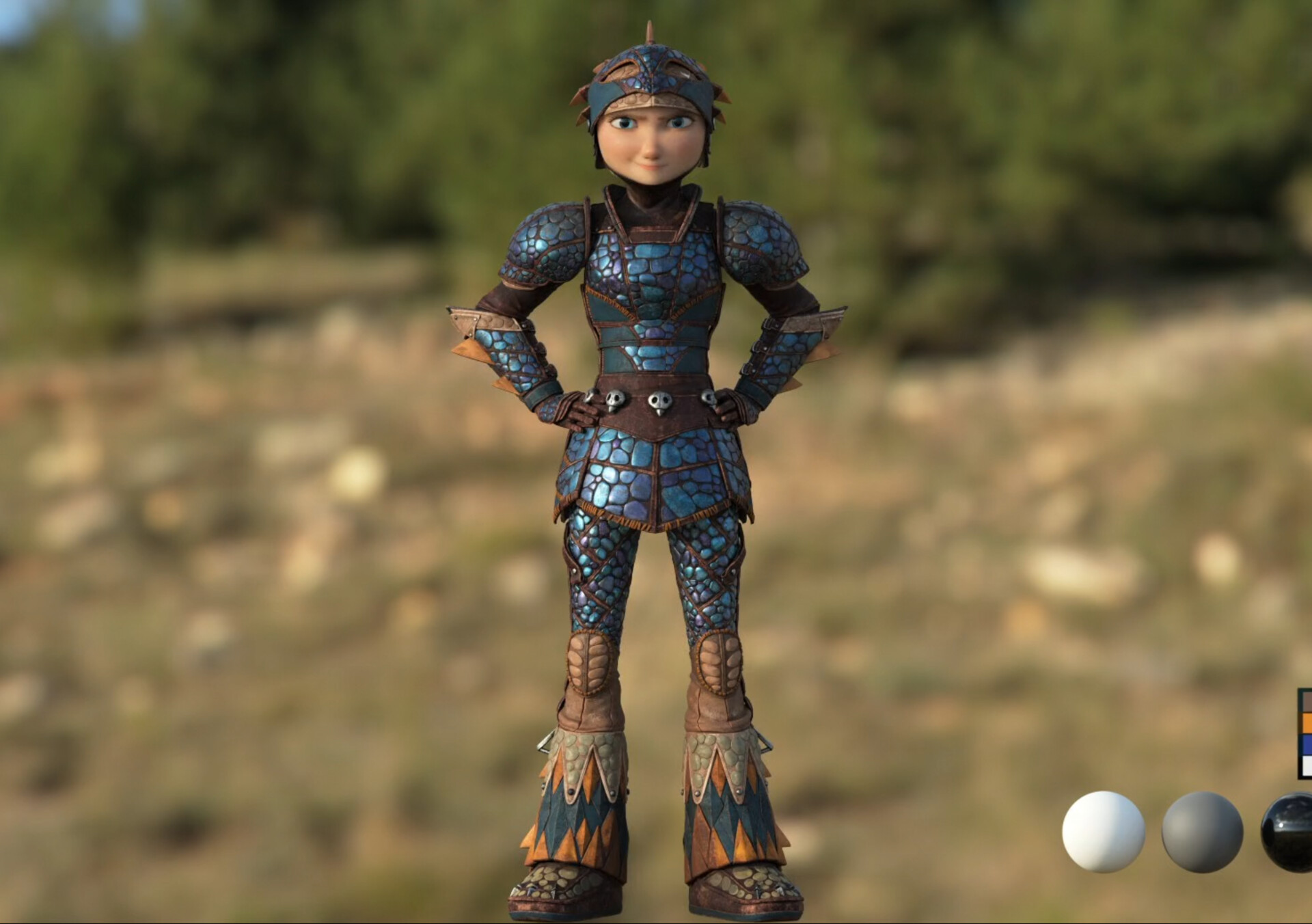 ArtStation - HTTYD Hidden World - Astrid Dragon Warrior