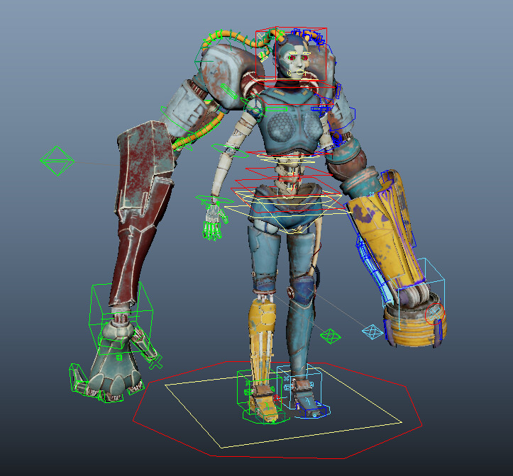 ArtStation - Rig - Project Anima - Andro.ID
