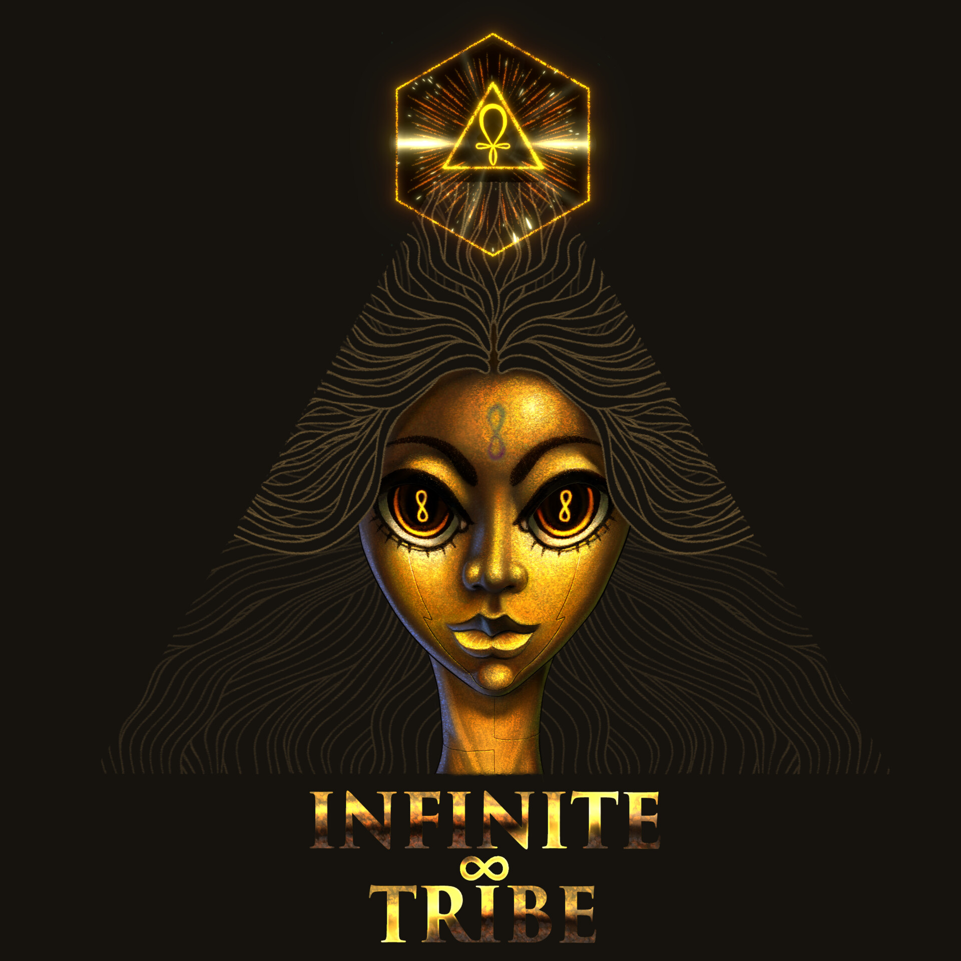 ArtStation - Infinite Eye - Infinite Tribe 4K Album Single