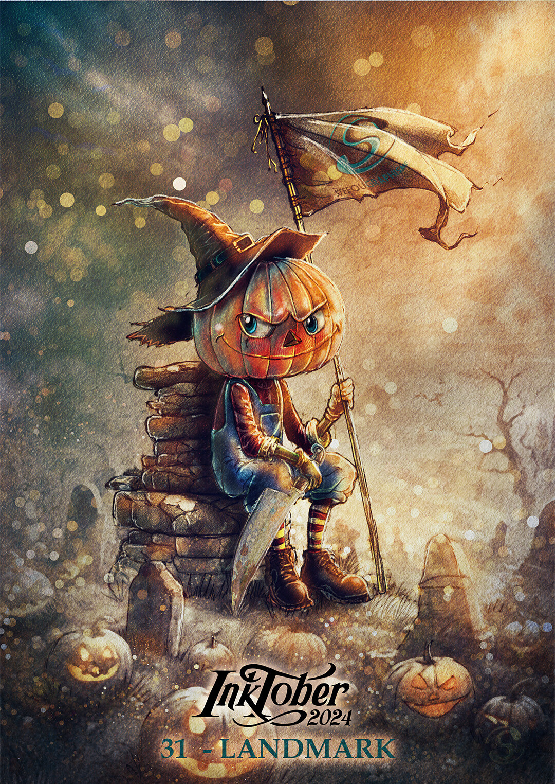 ArtStation - inktober2024-Stefou-31-landmark