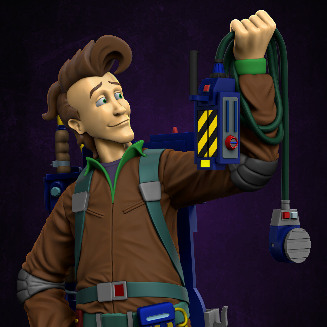 ArtStation - Real Ghostbusters Peter Venkman Fan Art