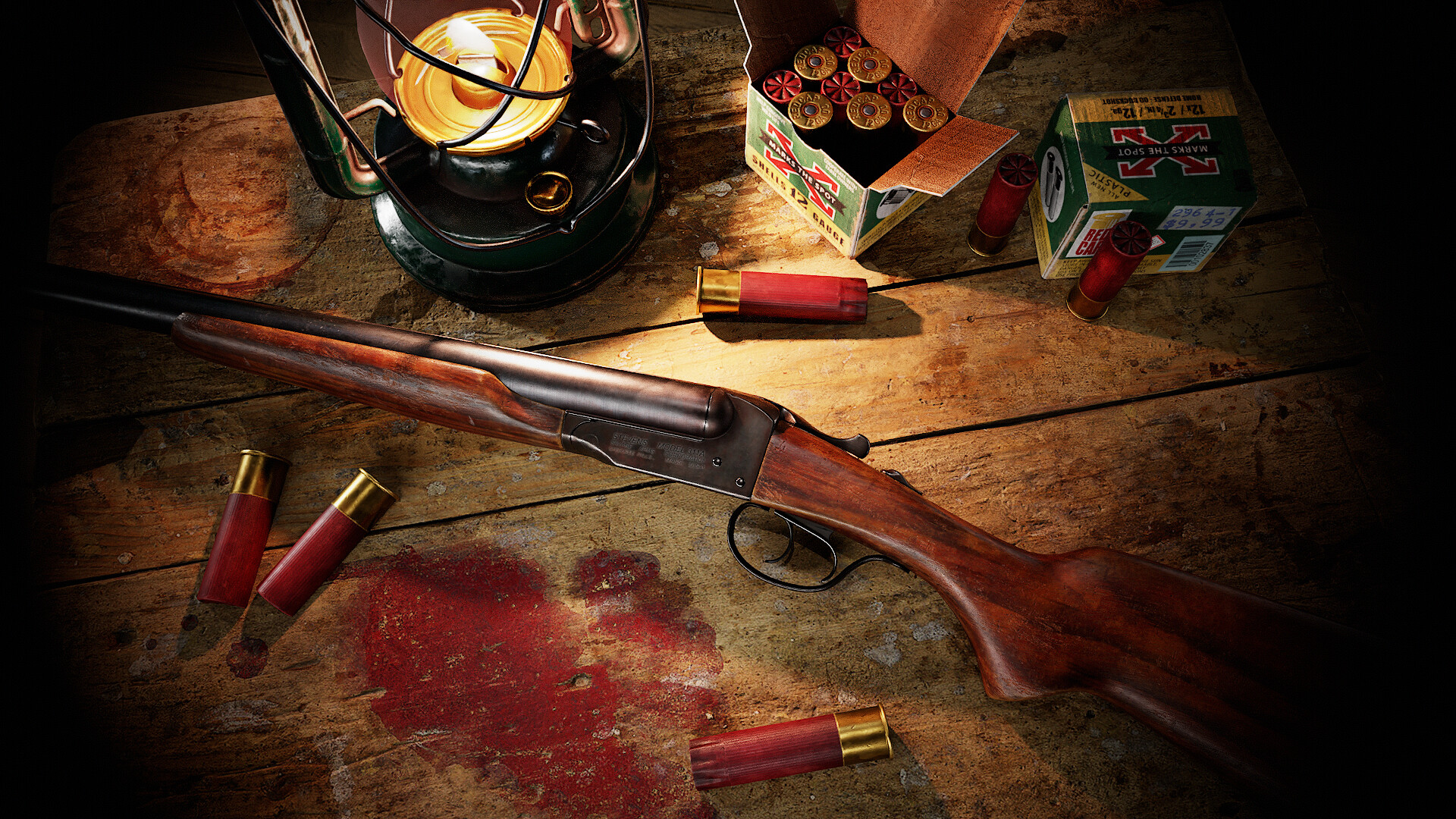 ArtStation - Side by Side Shotgun - Savage Stevens 311R -Real Time