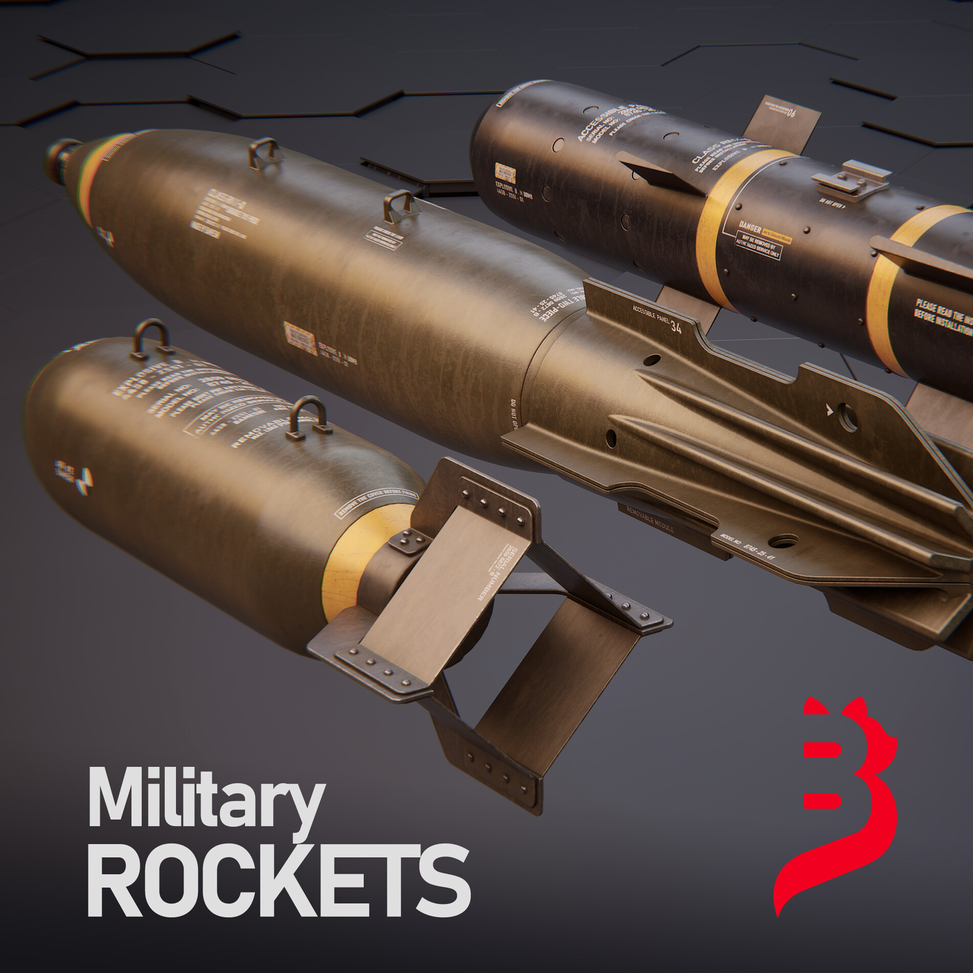 ArtStation - Military Rockets