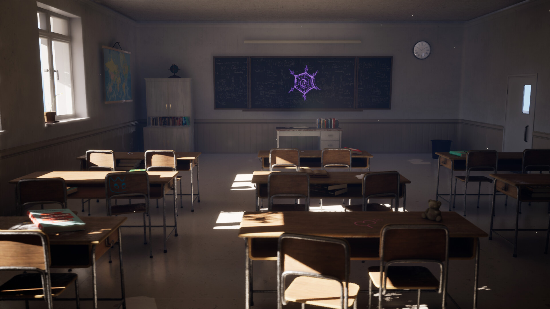 ArtStation - UE5_Classroom