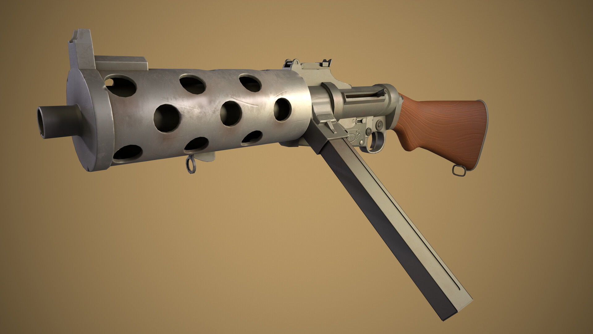 ArtStation - Stylized Gun