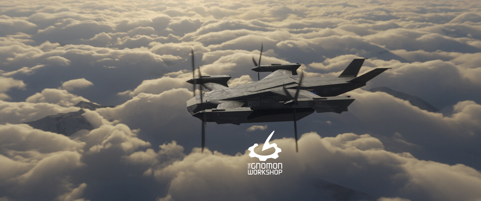 ArtStation - DESIGNING A MILITARY AIRCRAFT Gnomon Workshop Tutorial