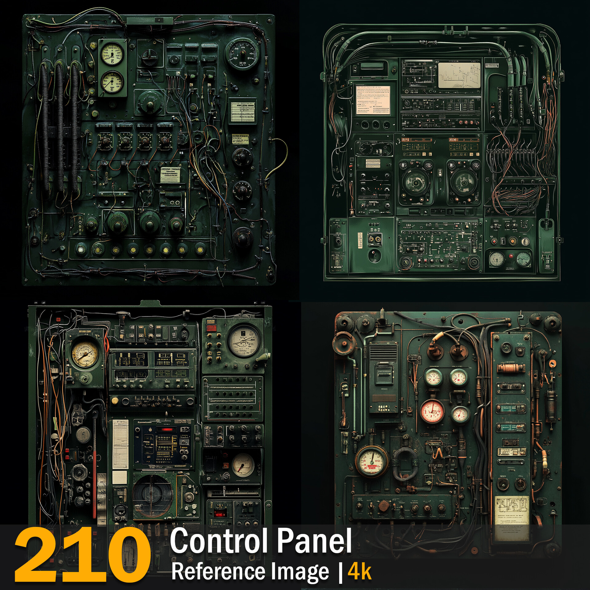 ArtStation - Control Panel | Reference Images | 4K