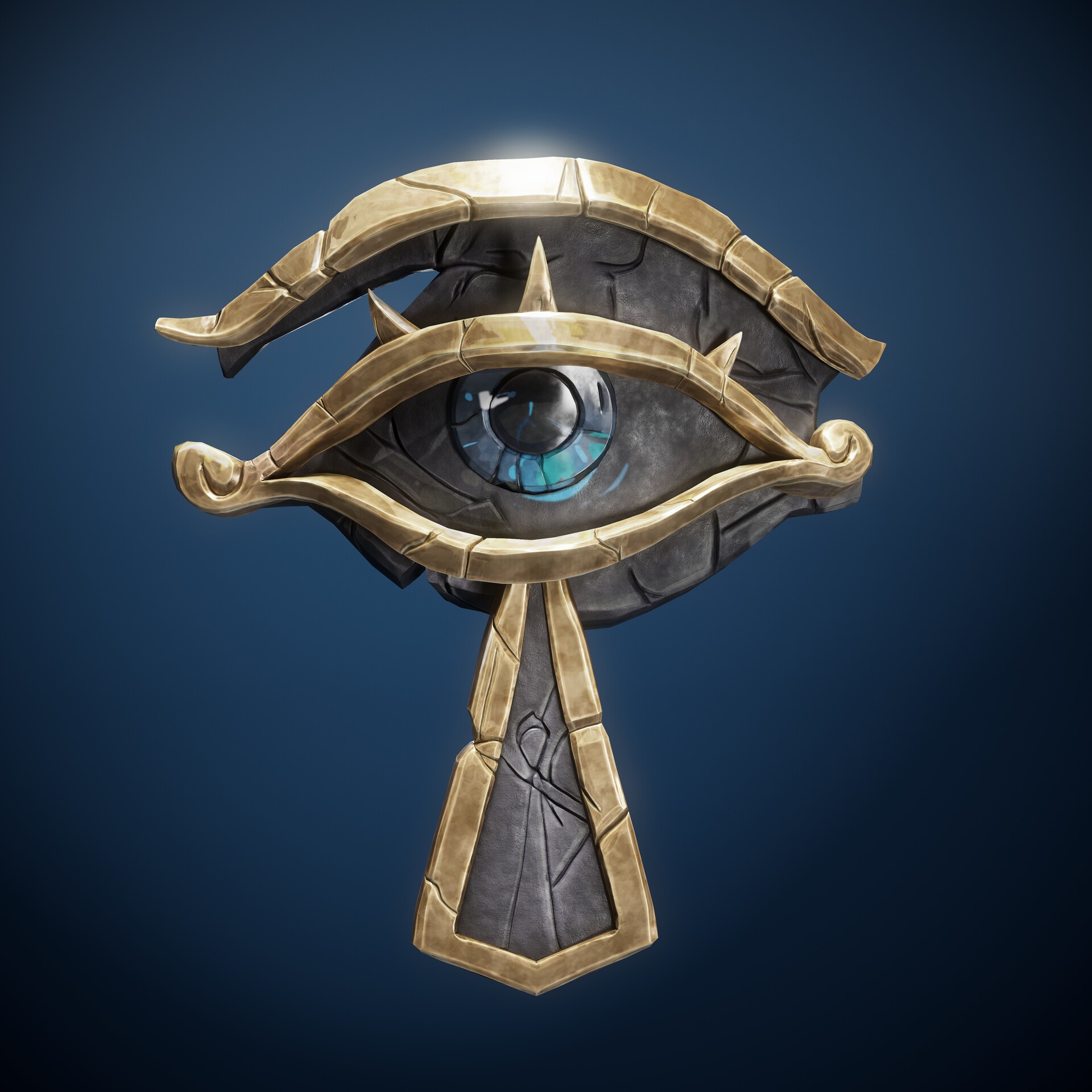 ArtStation - Eye of Horus-Stylized