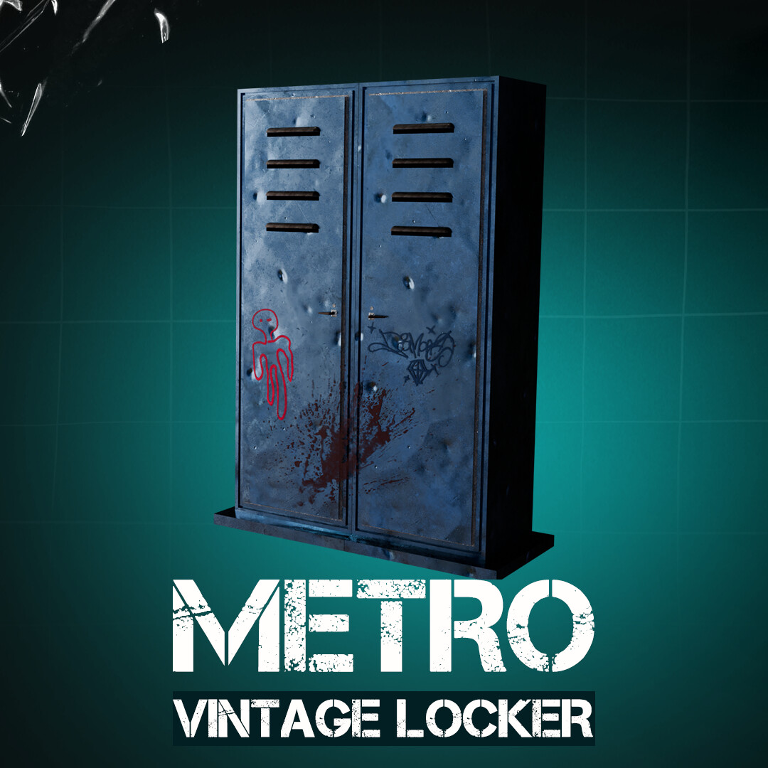 ArtStation - Metro Vintage locker