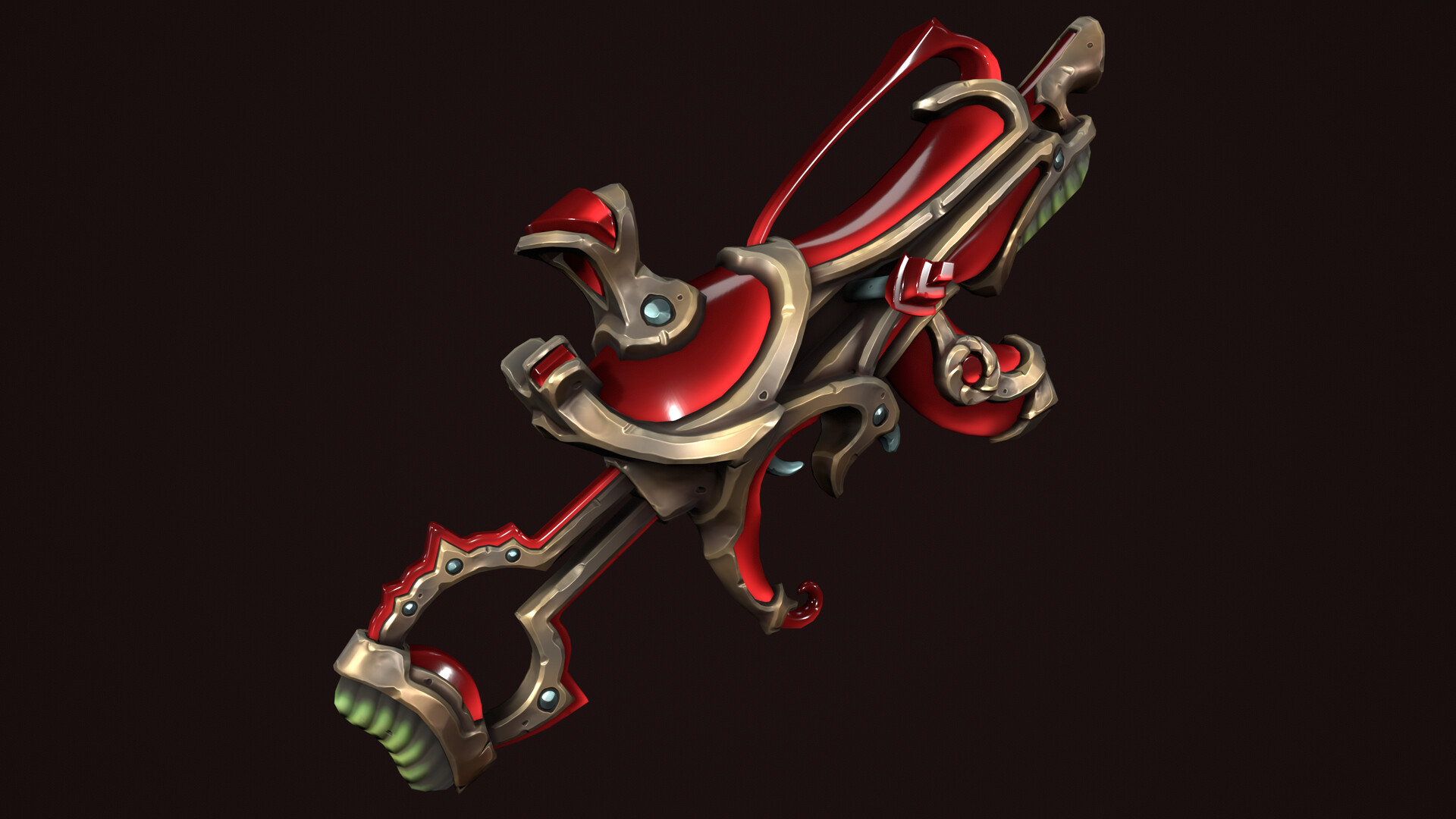 ArtStation - Crystal assault rifle