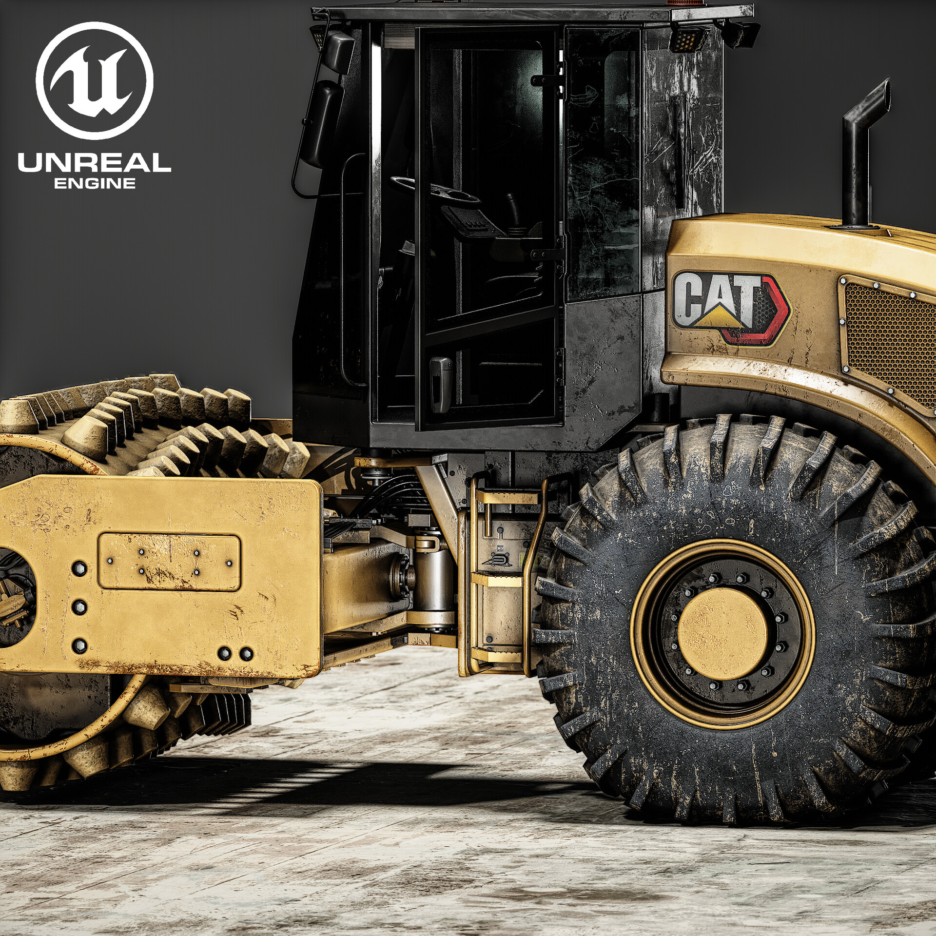 ArtStation - Vibratory Soil Compactors CP16
