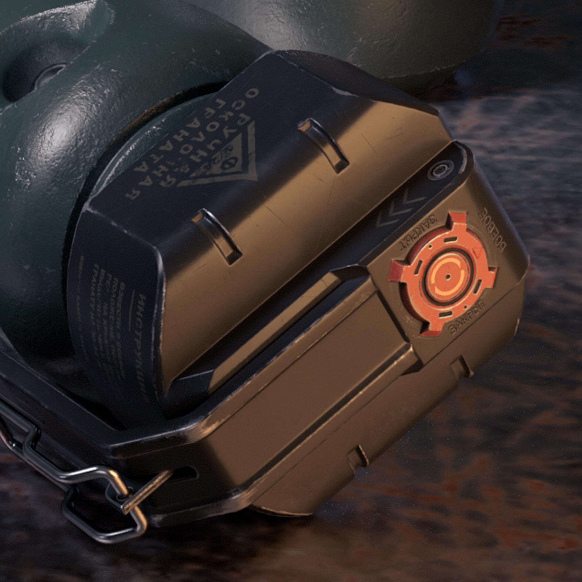 ArtStation - Soviet grenade