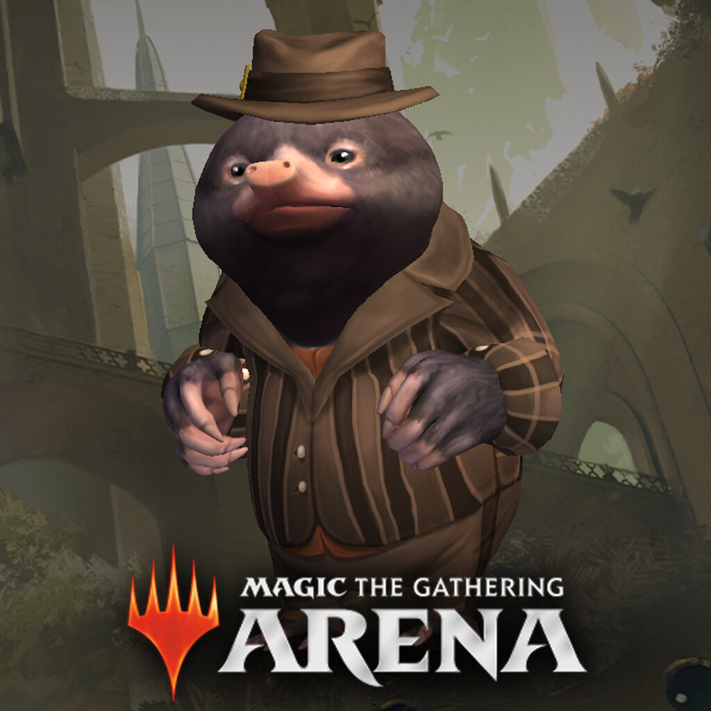 ArtStation - MTG: Arena - Gumshoe Guide Mole