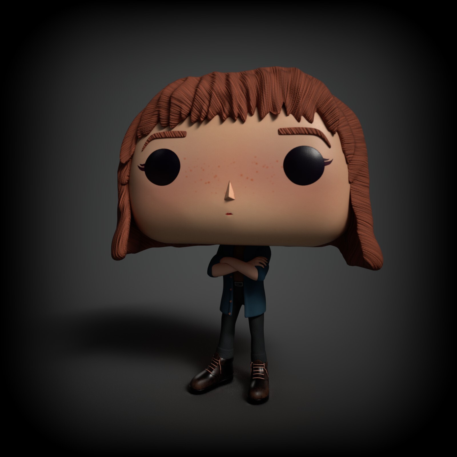 ArtStation - Funko Pop style figure