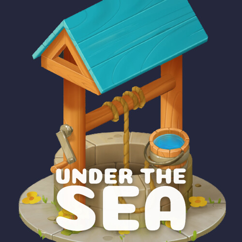 ArtStation - Under the Sea - Isometric Props